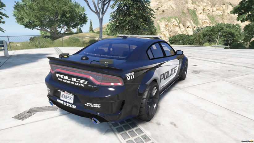 2021 SRT Charger Heat Unit LEO Vehicle – FiveM Mods