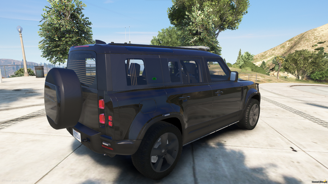 2021 Land Rover Defender Unmarked SUV – FiveM Mods