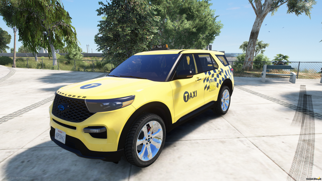 2021 Explorer Taxi SUV – FiveM Mods