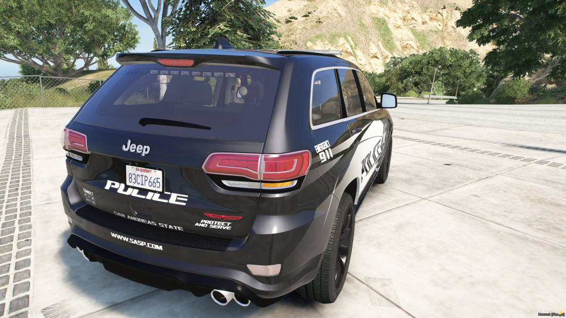 Jeep TrackHawk Heat Unit LEO SUV – FiveM Mods
