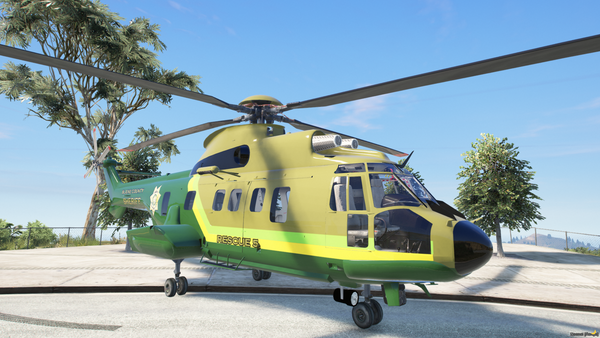 AS332 Super Puma Helicopter – FiveM Mods