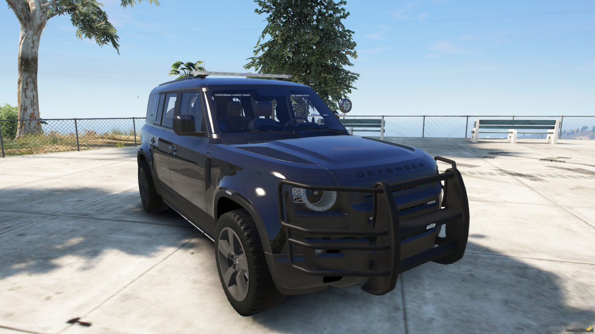 2021 Land Rover Defender Unmarked SUV – FiveM Mods